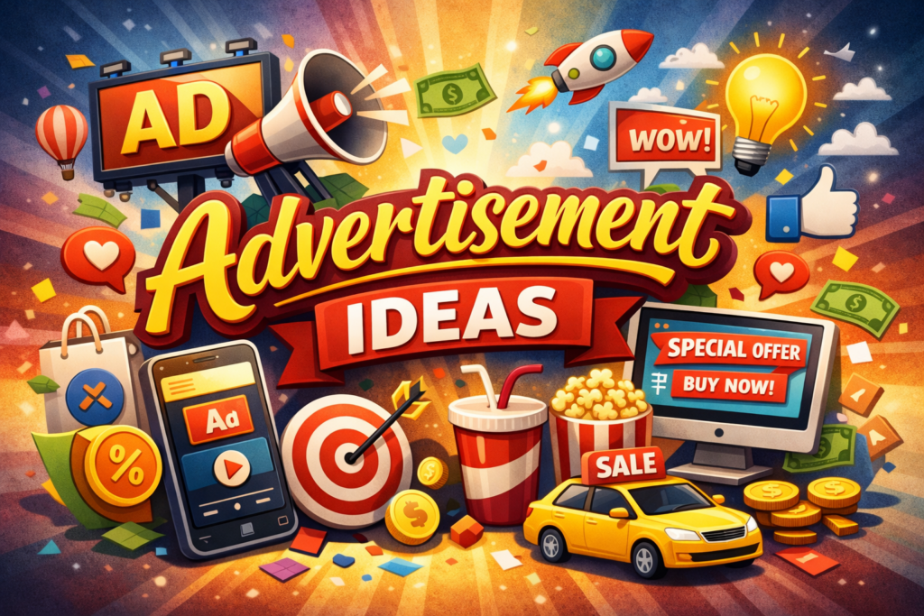 Top 20 Advertisement Ideas that Helps to Make your Brand Stand Out